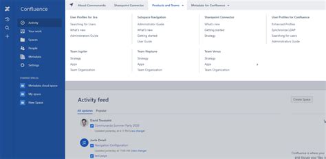 Set Up A Team Workspace On Confluence Cloud Communardo Communardo