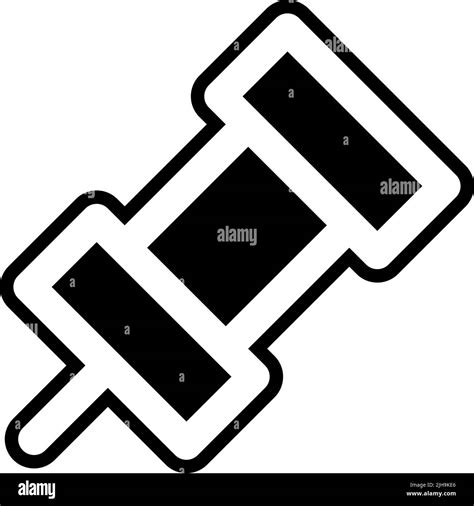 School Pin Stock Vector Image And Art Alamy