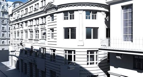 city intersection 3d model by giimann