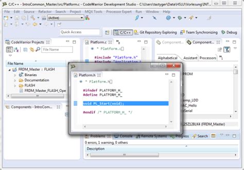 new codewarrior for mcu10 5 mcu on eclipse