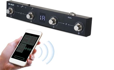 Chocolate Midi Bt Wireless Midi Controller Rechargeable 4 Buttons Portable Midi Foot