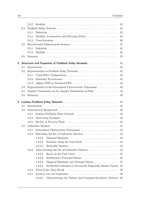 feedback delay networks in artificial reverberation and reverberation enhancement eurasip