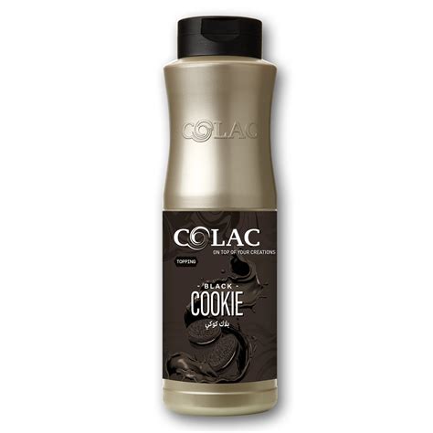 Colac Black Cookie Topping Sauce Keylink Limited