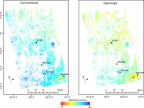 Estimates Of Los Velocity Based On Conventional And Optimized Mti
