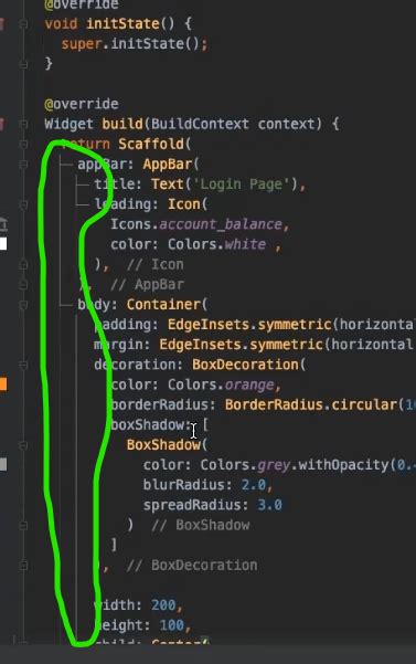 How To Enable These Lines In Flutter On Android Studio Stack Overflow