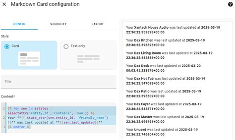 🔹 Auto Entities Automatically Fill Cards With Entities Page 82 Dashboards And Frontend
