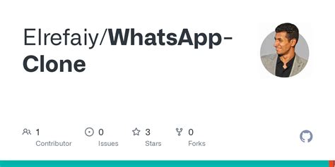 Github Elrefaiywhatsapp Clone