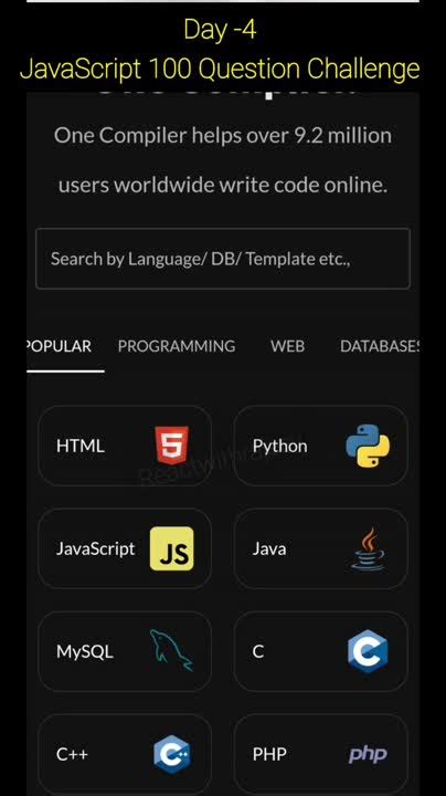 Rajeev Kumar On Linkedin 100daysofcode Javascript Frontenddevelopment 100daysofcode