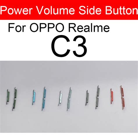 Power Volume Tombol Samping Kabel Lentur Untuk Oppo Realme C C C Di Off Power Volume Sisi