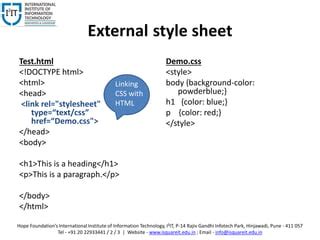 What Is Cascading Style Sheet Ppt