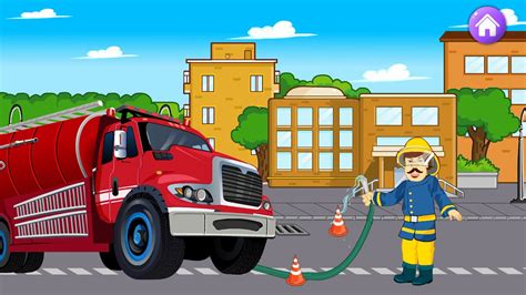 سلسلة تعليم المهن للاطفال باللغه العربيه رجل الاطفاء Youtube