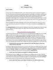 Topographic Maps Explain Document Pdf ESC L Lab Topographic