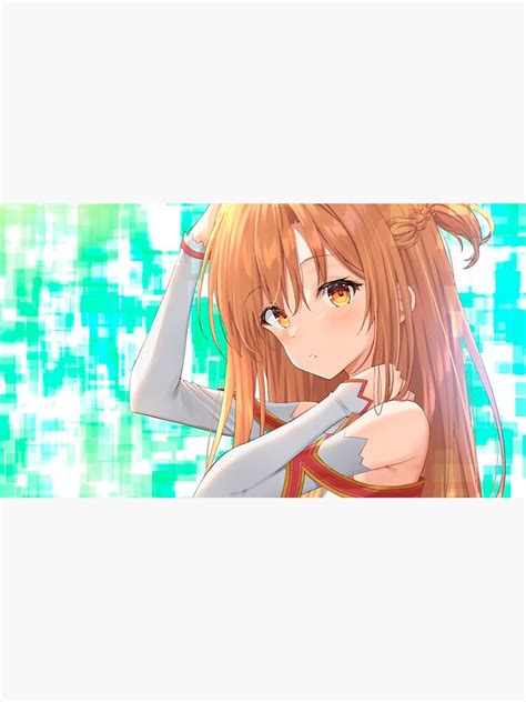 Hot Asuna Yuuki Zettai Ryouiki Tits Sword Art Online Sao Lewd Hentai Ecchi Anime Girl 6 Cap