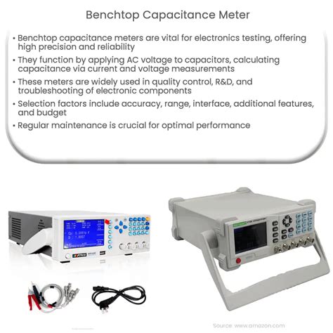 Benchtop Capacitance Meter At Marvin Santos Blog