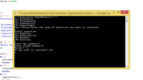 Simple Calculator Appadvance Using C With Free Source Code Sourcecodester
