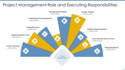 Project Management Role And Executing Responsibilities Formats Pdf