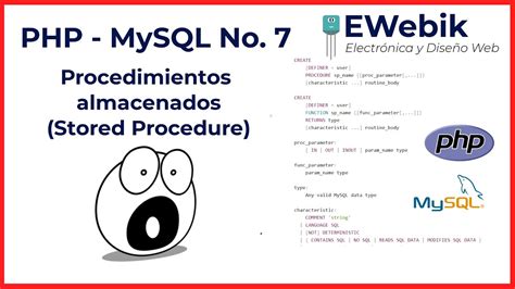 Mysql Php Desde Cero 7 【 Create Procedure 】 ¿cómo Crear Procedimientos Almacenados En Mysql