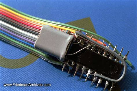 Touch Tone Encoder Chip The Friedman Archives Stock Photo Images By
