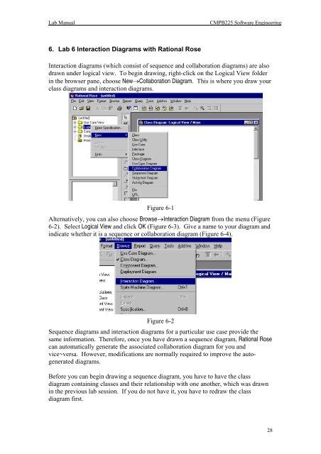 How To Draw Sequence Diagram Using Rational Rose