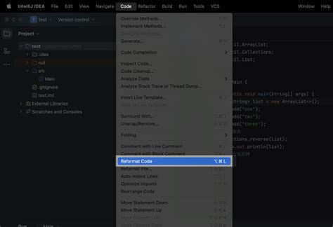 Mac Idea 格式化代码快捷键mac Idea 代码格式化 Csdn博客
