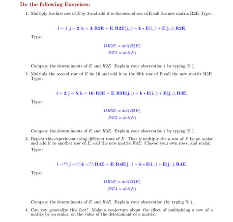 Solved Adding A Multiple Of The Ith Row To The Jth Row 54