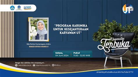 Program Karunika Untuk Kesejahteraan Karyawan Ut Seputar Universitas