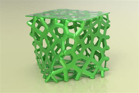 Parametric Table Design Grasshopper Rhino 3ds Download 3d Model 3d