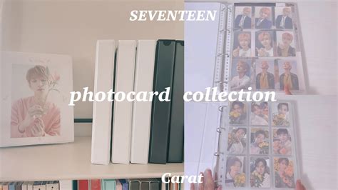 トレカ紹介my Photo Card Collectionアルバムトレカcaratseventeen 캐럿로그세븐틴바인더포카