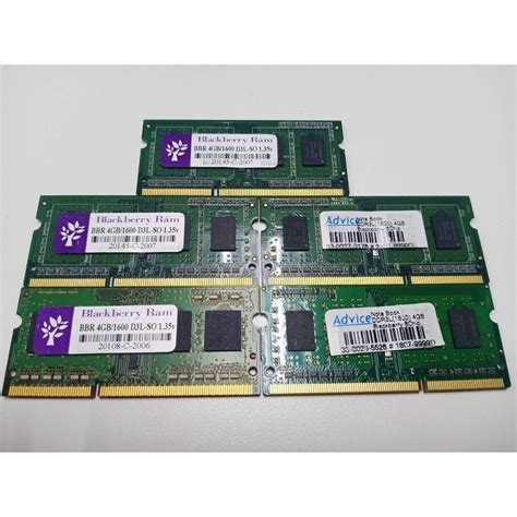 เเรมโน๊ตบุ๊ค Ddr2 Ddr3 Ddr3l Ddr4 2g 4g 8g เลือกเเบร์นได้ ประกัน 3 เดือน Itcomputer19 Thaipick