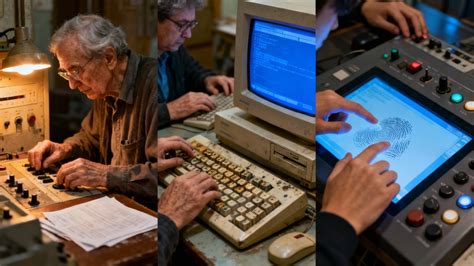 Free Technology Through Generations Photo Technology Generations Computer Download At