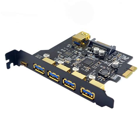 PCIE USB Expansion Card PCI Express X To USB Type C Port External USB Port Internal USB