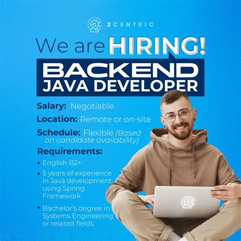 Hiring Javadeveloper Techjobs Backenddevelopment Remotework Careeropportunity 2centric