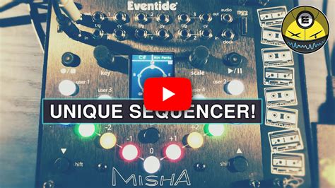 Misha™ Eventide Audio Instrument And Sequencer For Eurorack