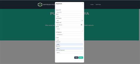 Github Tedi Aplikasi Antrian Puskesmas Aplikasi Antrian Puskesmas Berbasis Php Mysql