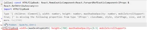 All The Optional Props Are Required Issue Nodlik React Pageflip GitHub