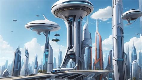 Premium Ai Image Future City