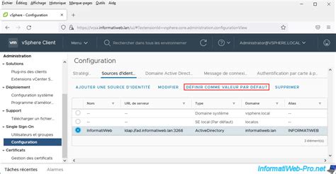 Add An Active Directory Identity Source To Vcenter Server To Authenticate Through Ad On Vmware