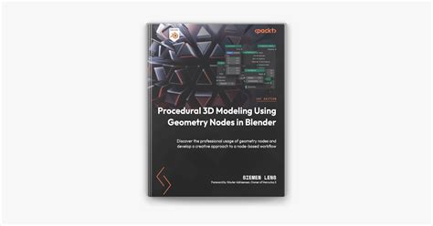 ‎procedural 3d Modeling Using Geometry Nodes In Blender On Apple Books