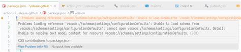 Unable To Load Schema Problems Loading Reference Warnings In Json Files · Issue 187945