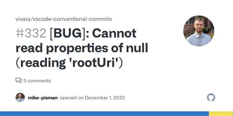 [bug] cannot read properties of null reading rooturi · issue 332