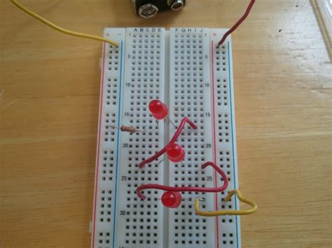 Series Parallel Circuit Breadboard