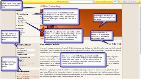 quick start guide to website creation in contao web hosting hub