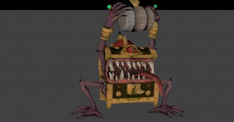 Mimic Chest 4 Animations 3d 生物 Unity Asset Store