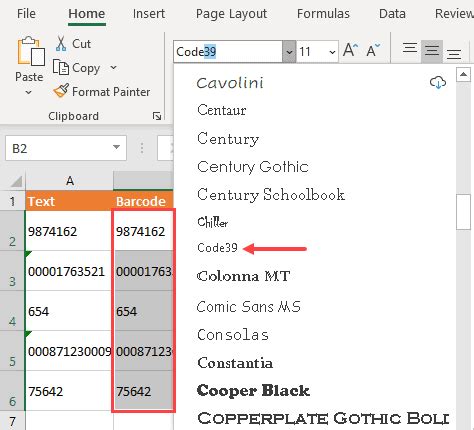 How To Create Barcodes In Excel Easy Step By Step