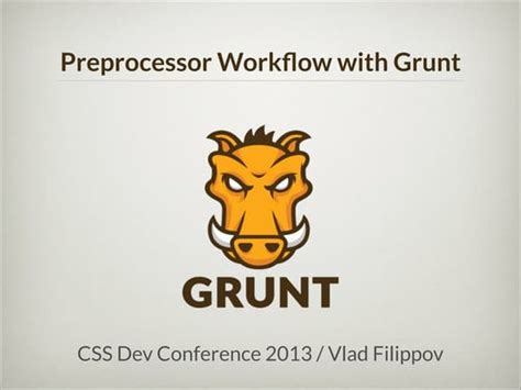 Using Gruntjs Ppt