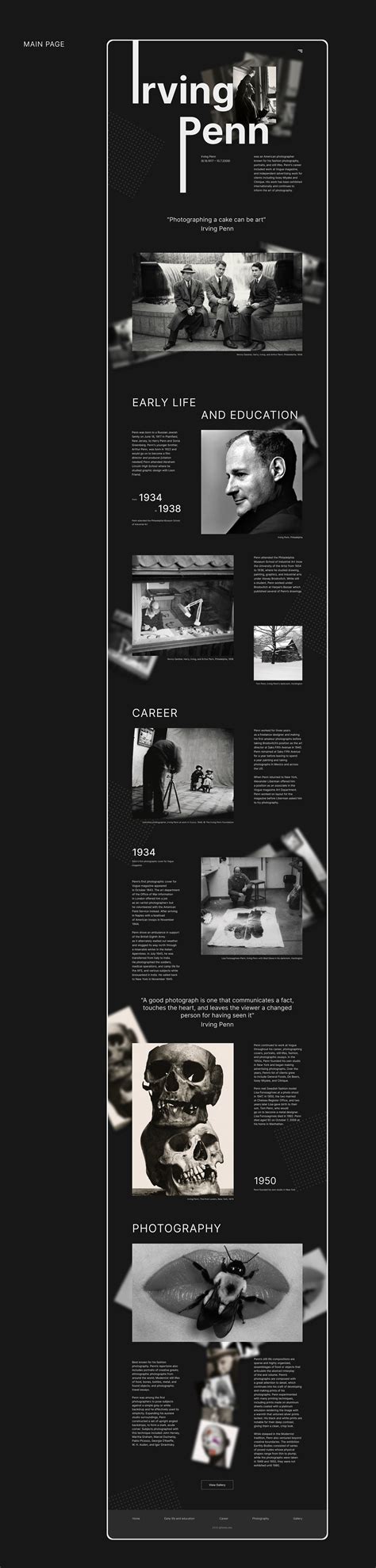 Web Design Concept On Behance