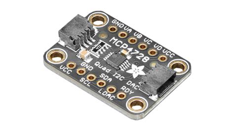 Adafruit Mcp4728 Dac Eeprom Qwiic Micro Robotics