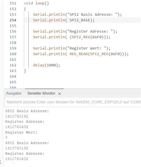 Esp32c3 Spi2 Register Lesen Fehlerhaft Deutsch Arduino Forum