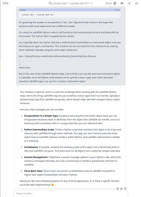 Jake Ai Labview Coding Assistant On Linkedin Labview
