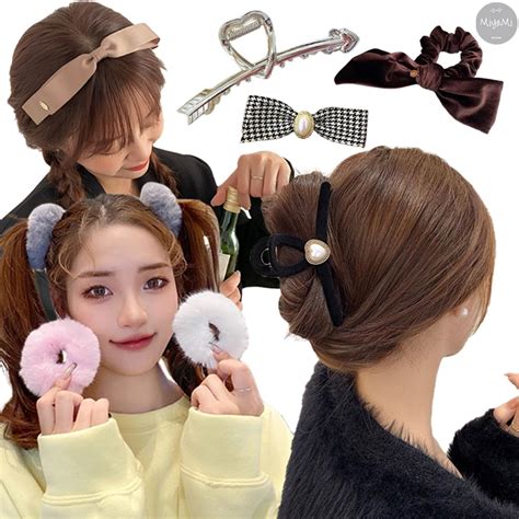 사은품증정 미야미마켓 겨울 연말 베스트 헤어 악세사리 집게핀헤어끈헤어핀헤어슈슈머리끈 악세사리 모음 티몬